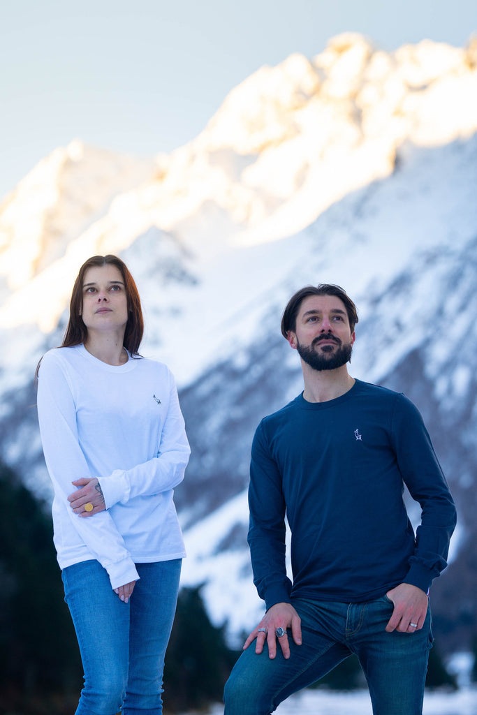 Tee-shirt manches longues en coton bio - Izard – Maison Izard