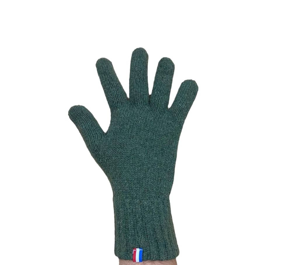 Gants en laine française